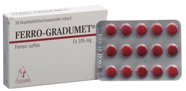 FERRO-GRADUMET Depottabl Blist 30 Stk | Online bestellen