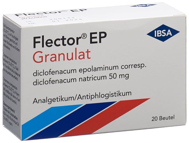 FLECTOR EP gran 50 mg sach 20 pce | Commander en ligne