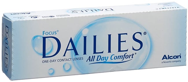 Focus Dailies all day comfort jour -1.25dpt 30 pce | Commander en ligne