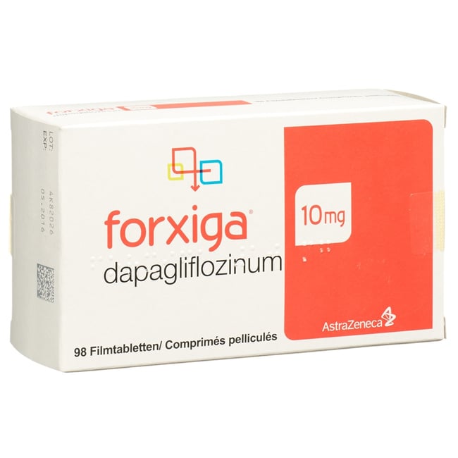 FORXIGA cpr pell 10 mg blist 98 pce | Commander en ligne