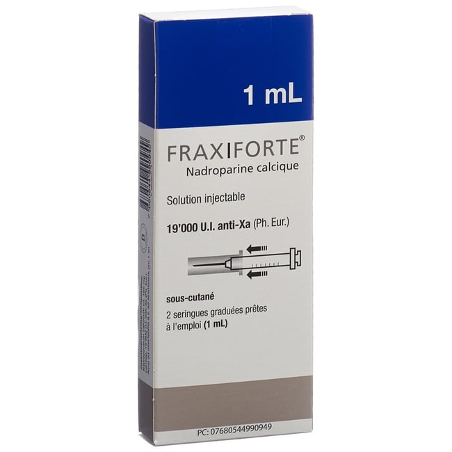 FRAXIFORTE 1 ml Inj Lös Fertspr 1 ml | Online bestellen