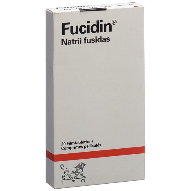 FUCIDIN cpr pell 250 mg blist 20 pce | Commander en ligne