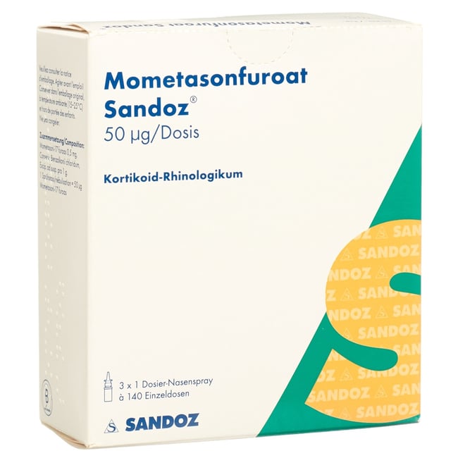 MOMETASONFUROAT Sandoz spray nasal 50 mcg spr dos 140 dos | Ordinare online