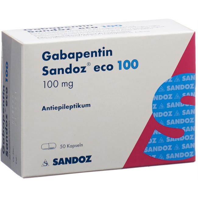 GABAPENTINE Sandoz eco Kaps 100 mg Blist 50 Stk | Online bestellen