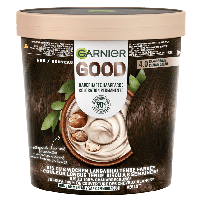 GARNIER GOOD Color permanent 4.0 Cacao Brown Tb 1 Stk | Online bestellen
