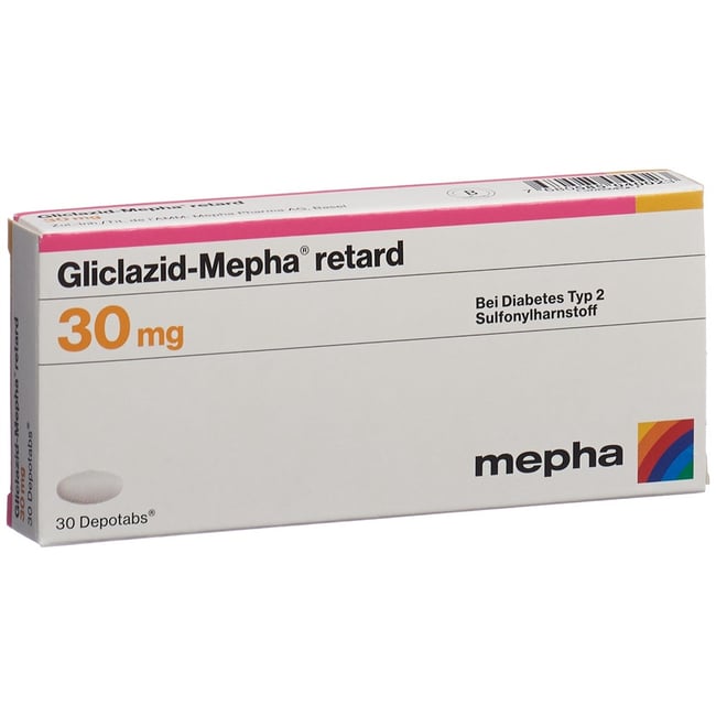 GLICLAZIDE retard Depotabs 30 mg Blist 30 Stk | Online bestellen