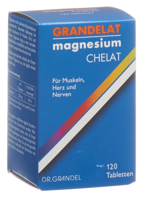 GRANDELAT Magnesium Chelat Tabl 120 Stk | Online bestellen