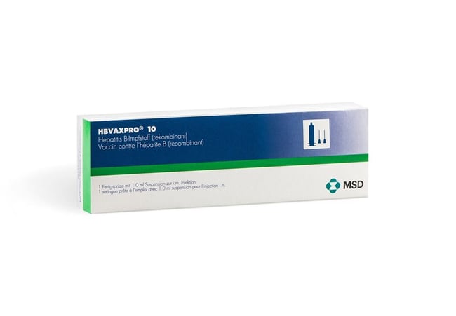 HBVAXPRO sol inj 10 mcg ser pré 1 ml | Commander en ligne