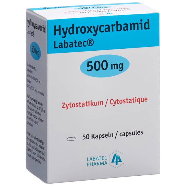 HYDROXYCARBAMIDE Labatec Kaps 500 mg Blist 50 Stk | Online bestellen