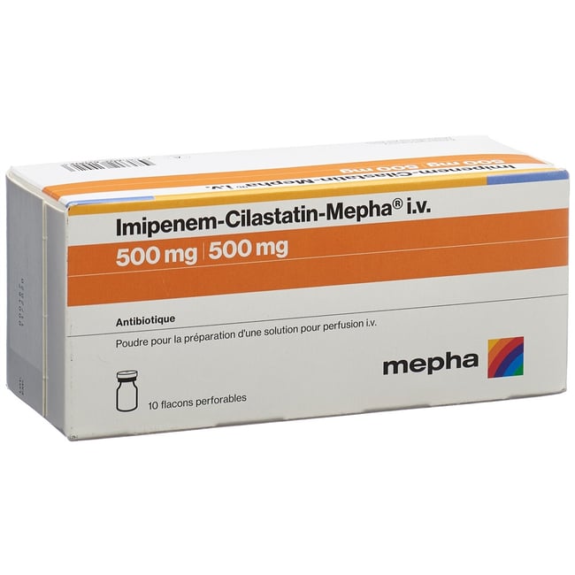 IMIPENEM CILASTATIN Mepha Trockensub 500/500mg zur Herstellung einer ...