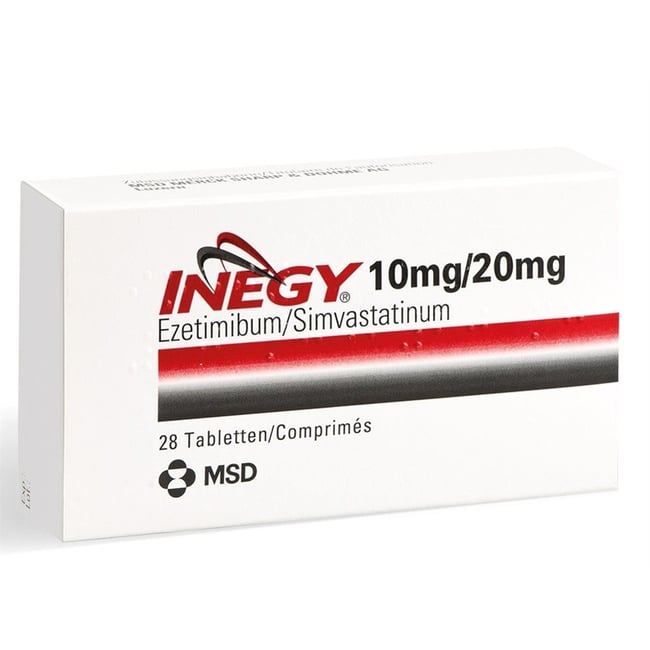 INEGY Tabl 10/20 mg Blist 28 Stk | Online bestellen