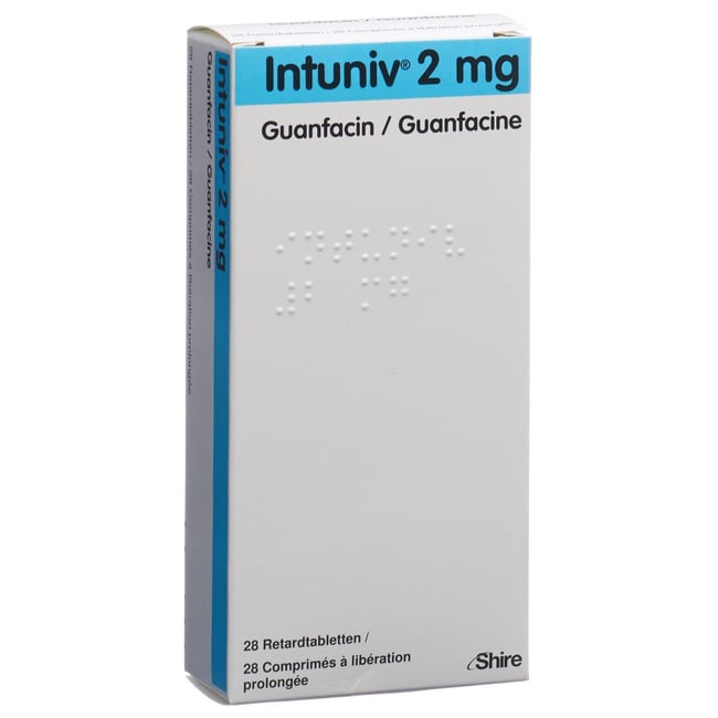 INTUNIV Ret Tabl 2 mg Blist 28 Stk | Online bestellen