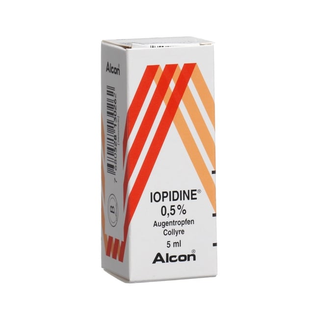 IOPIDINE Gtt Opht 0.5 % Fl 5 ml | Online bestellen