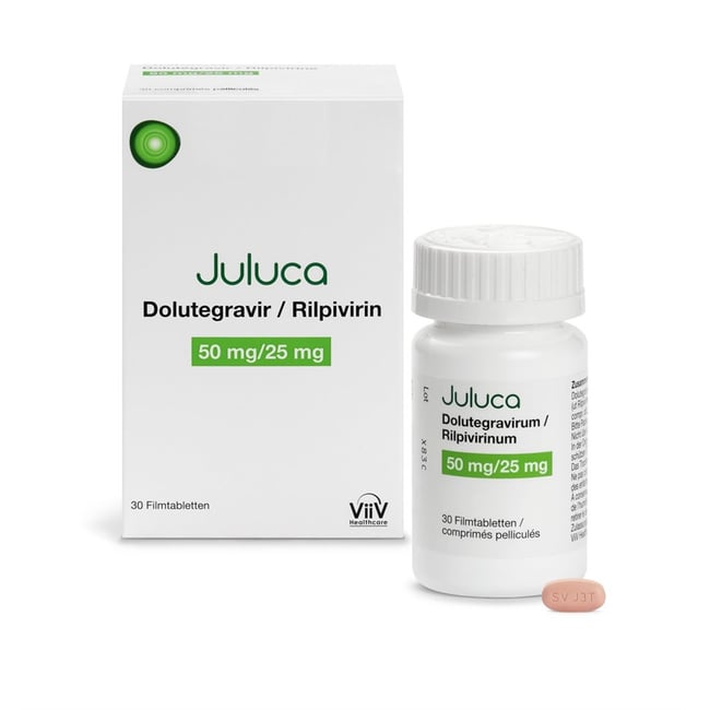JULUCA cpr pell 50/25 mg bte 30 pce | Commander en ligne