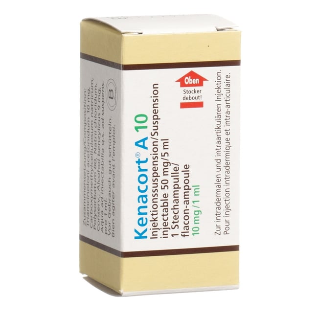 KENACORT 10 susp inj 50 mg/5ml flac 5 ml | Commander en ligne