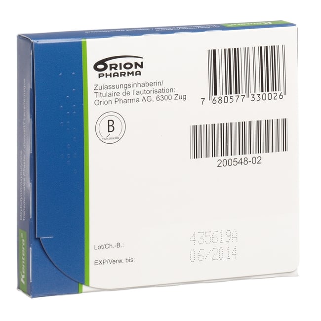 KENTERA Matrixpfl 3.9 mg/24h 8 Stk | Online bestellen