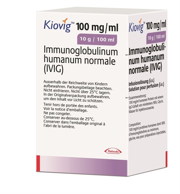 KIOVIG Inf Lös 10 g/100ml i.v. Durchstf 100 ml | Online bestellen