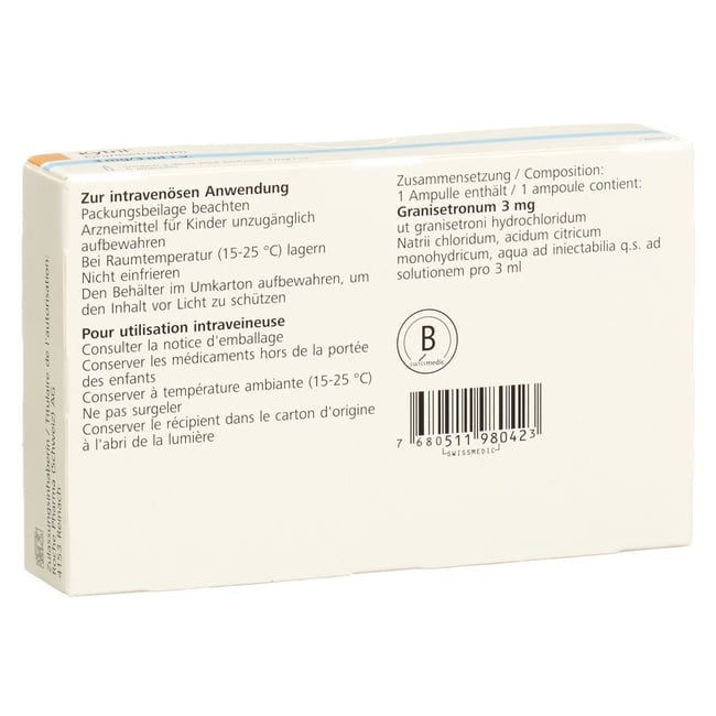 KYTRIL Inf Konz 3 mg/3ml Amp 3 ml | Online bestellen