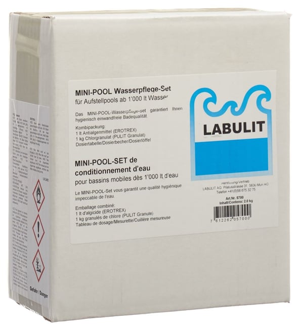 LABULIT Mini Pool Pflegeset mit Pulit G/Erotrex 2 kg | Online bestellen
