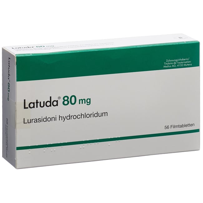 LATUDA Filmtabl 80 mg Blist 56 Stk | Online bestellen
