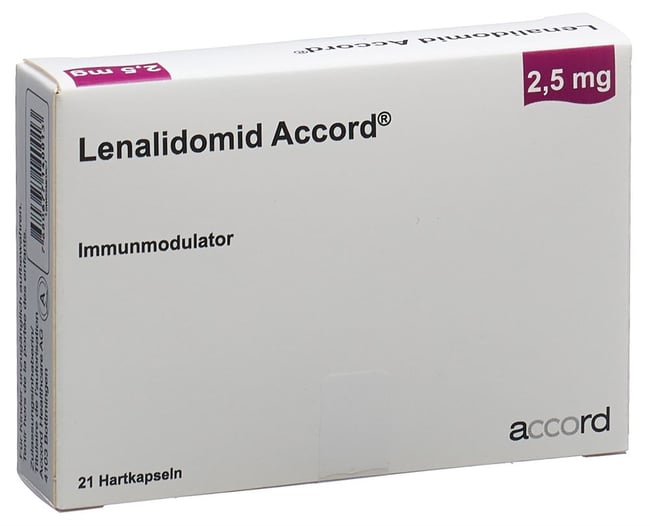 LENALIDOMID Accord caps 2.5 mg blist 21 pce | Commander en ligne