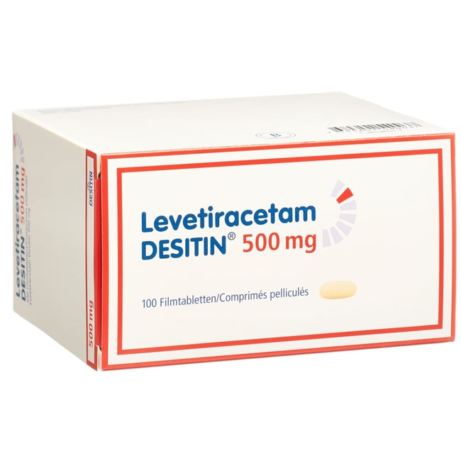 LEVETIRACETAM DESITIN Filmtabl 500 mg Blist 100 Stk | Online bestellen