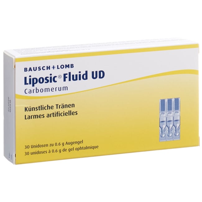 LIPOSIC Fluid UD gel opht 0.6 g | Commander en ligne