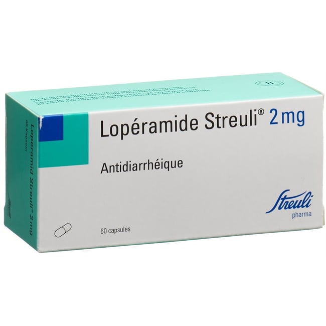 LOPERAMIDE Streuli Kaps 2 mg Blist 60 Stk | Online bestellen
