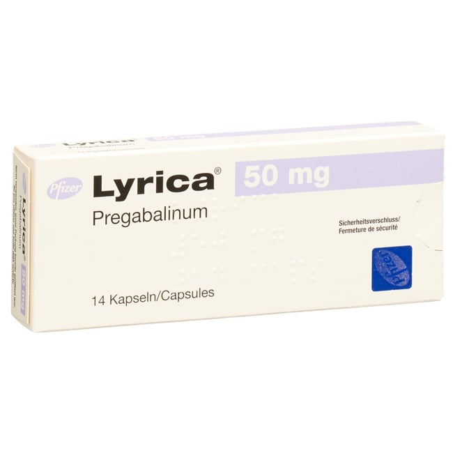 LYRICA caps 50 mg blist 14 pce | Commander en ligne