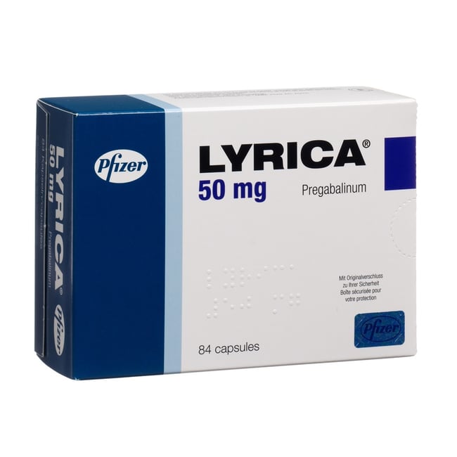 LYRICA caps 50 mg blist 84 pce | Commander en ligne