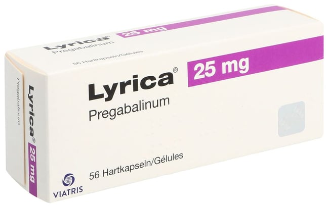 LYRICA Kaps 25 mg Blist 56 Stk | Online bestellen