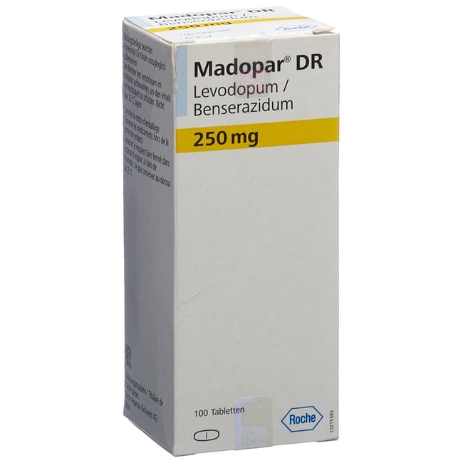 MADOPAR DR Tabl 250 mg Ds 100 Stk | Online bestellen