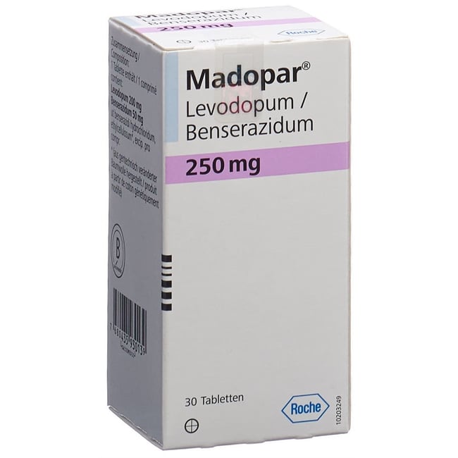 MADOPAR Tabl 250 mg Ds 30 Stk | Online bestellen
