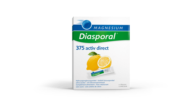 MAGNESIUM DIASPORAL Activ Direct zitrone 20 Stk | Online bestellen