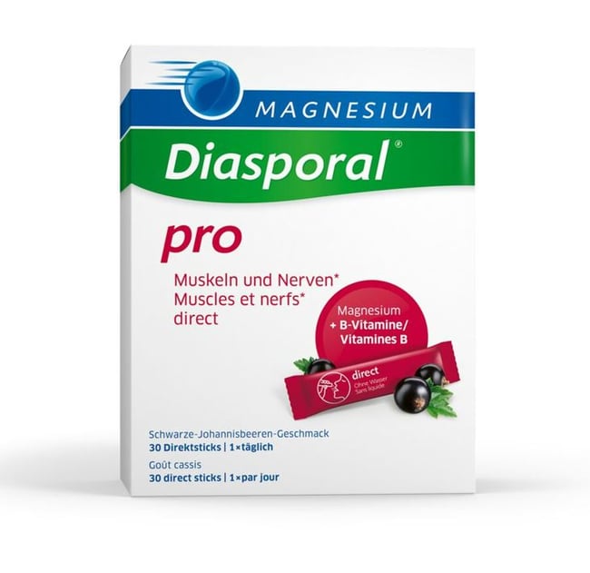 MAGNESIUM DIASPORAL pro m+n direct sticks 30 pce | Commander en ligne
