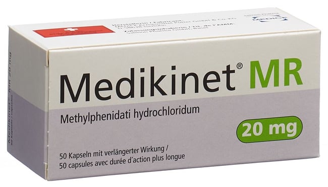 MEDIKINET MR caps 20 mg blist 50 pce | Commander en ligne