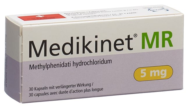 MEDIKINET MR caps 5 mg blist 30 pce | Commander en ligne