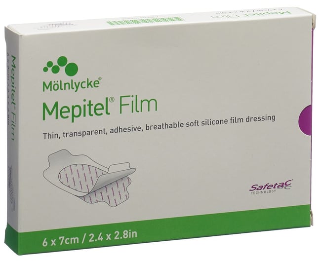 MEPITEL film Safetac 6x7cm (nouveau) 10 pce | Commander en ligne