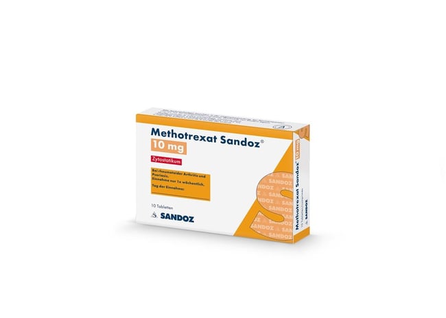 METHOTREXATE Sandoz Tabl 10 mg Blist 10 Stk | Online bestellen