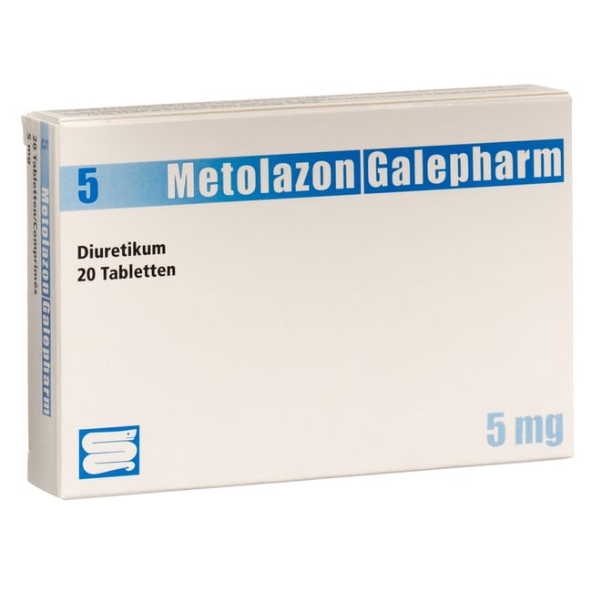 METOLAZONE Galepharm Tabl 5 mg Blist 20 Stk | Online bestellen