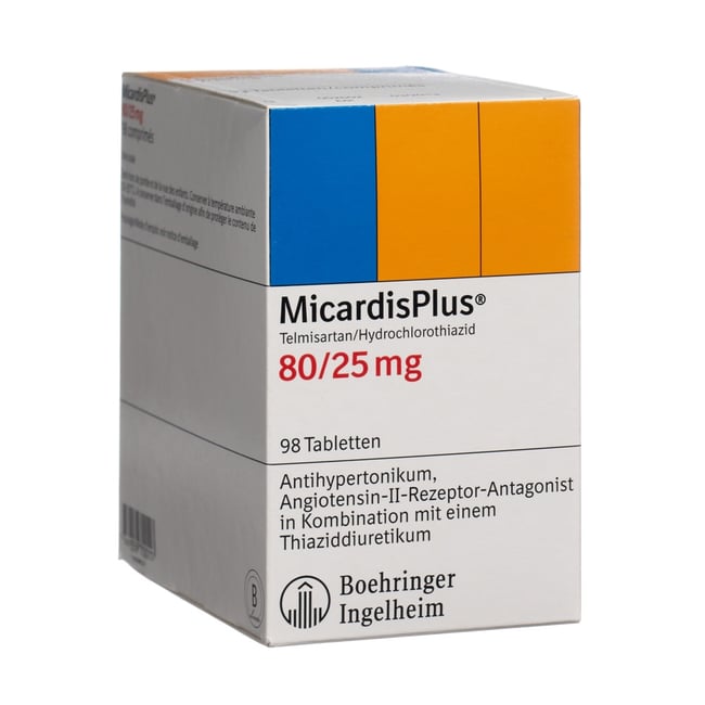 MICARDIS Tabl 80/25 mg Blist 98 Stk | Online bestellen