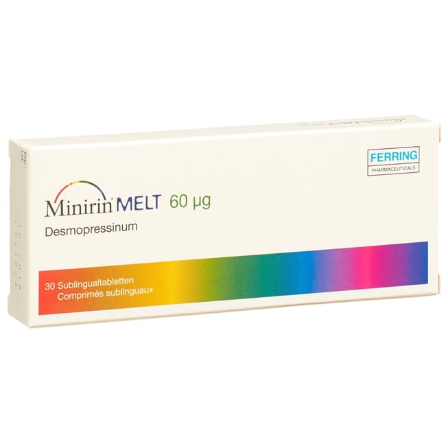 MINIRIN Melt Subling Tabl 60 mcg Blist 30 Stk | Online bestellen