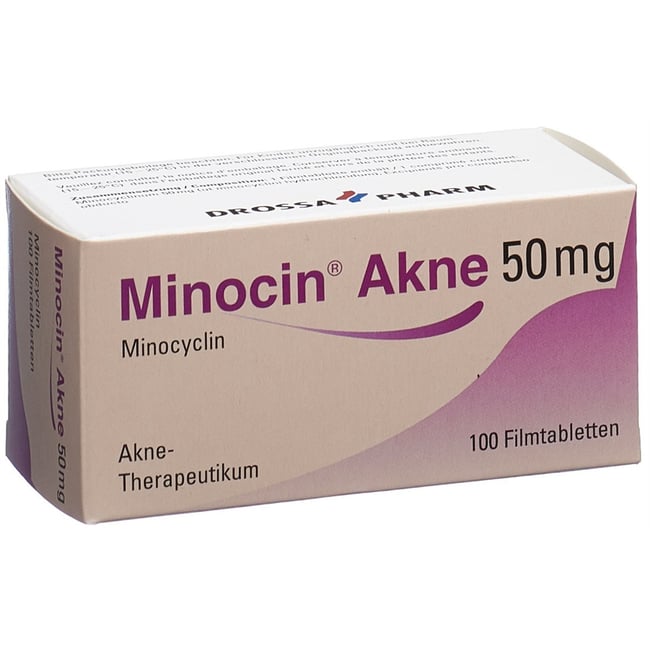 MINOCIN Akne Filmtabl 50 mg Blist 100 Stk | Online bestellen