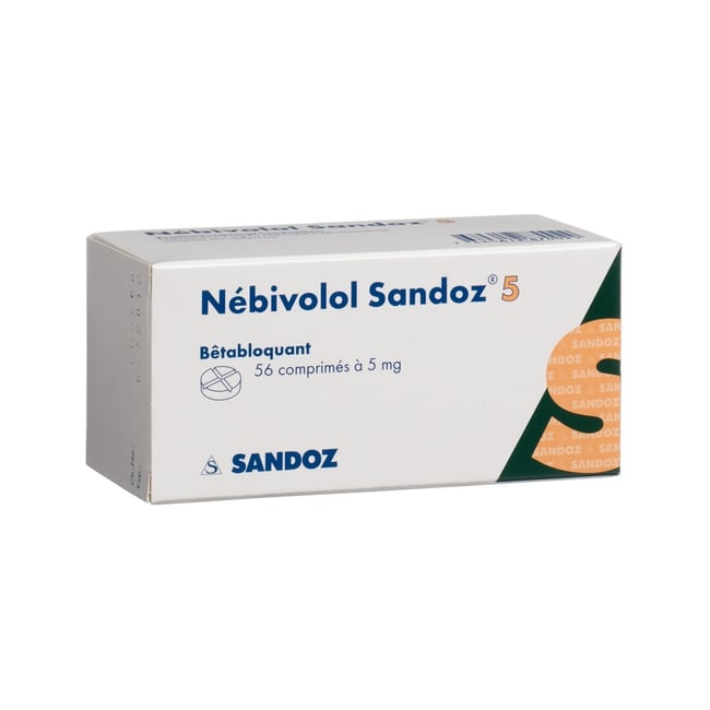 NEBIVOLOL Sandoz Tabl 5 mg Blist 56 Stk | Online bestellen