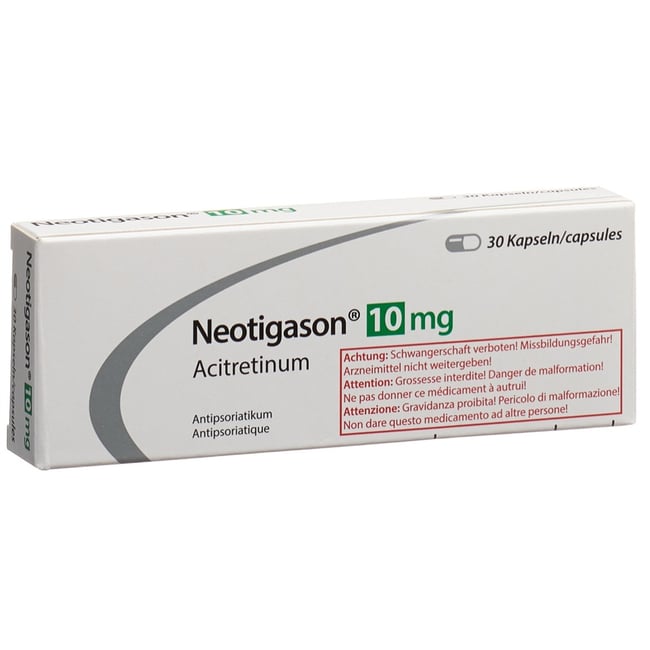 NEOTIGASON caps 10 mg blist 30 pce | Commander en ligne