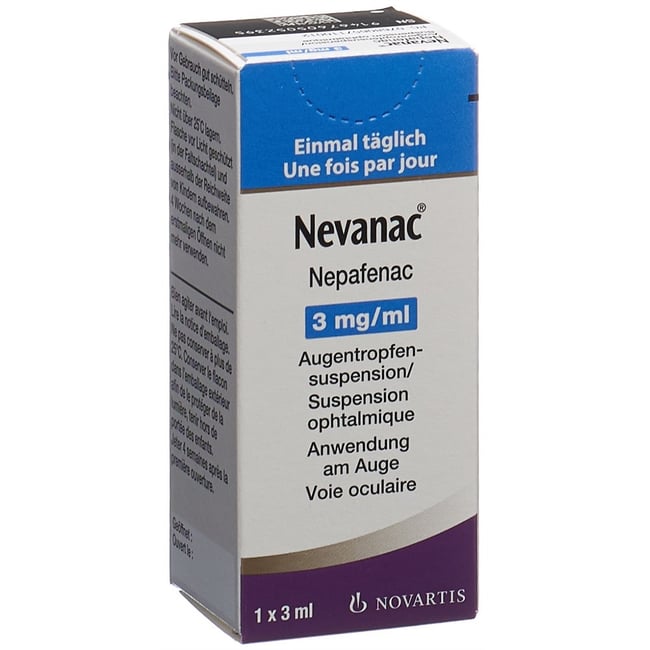 NEVANAC susp opht 3 mg/ml fl 3 ml | Commander en ligne