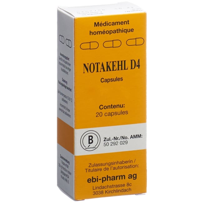 Notakehl Kaps 4 D Blist 20 Stk | Online bestellen