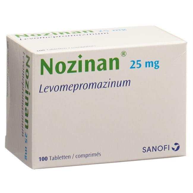 NOZINAN Filmtabl 25 mg Blist 100 Stk | Online bestellen