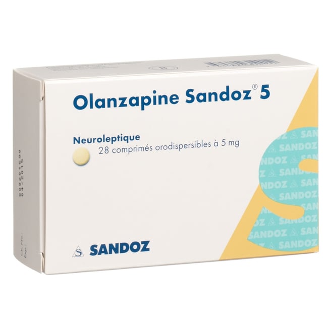 OLANZAPINE Sandoz Schmelztabl 5 mg Blist 28 Stk | Online bestellen