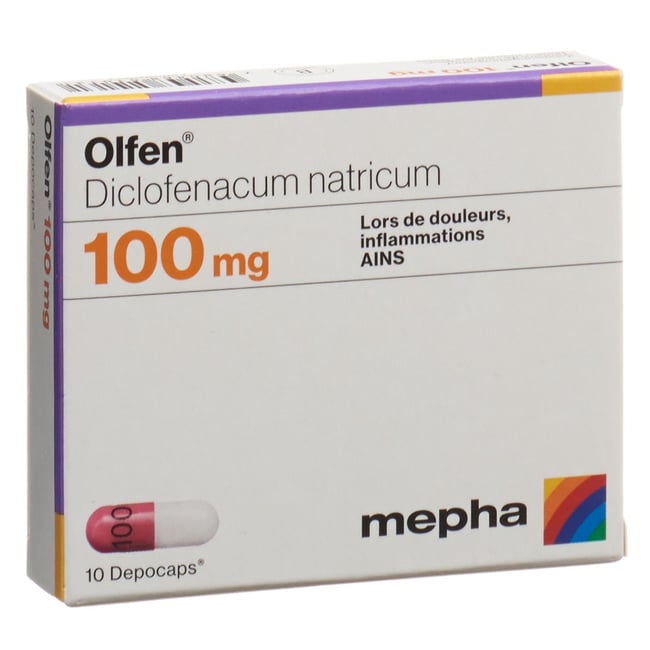OLFEN depocaps 100 mg blist 10 pce | Commander en ligne